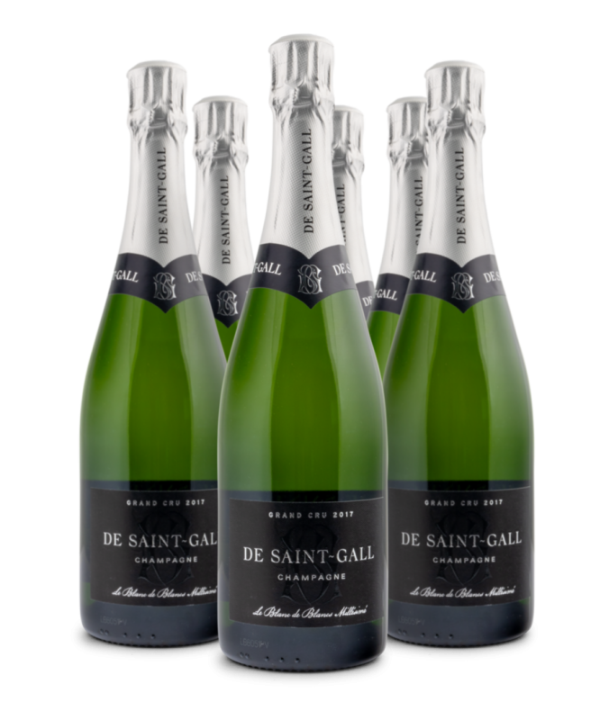 Champagne De Saint Gall Grand Cru Millésime 2017 Blanc de Blancs Brut ...